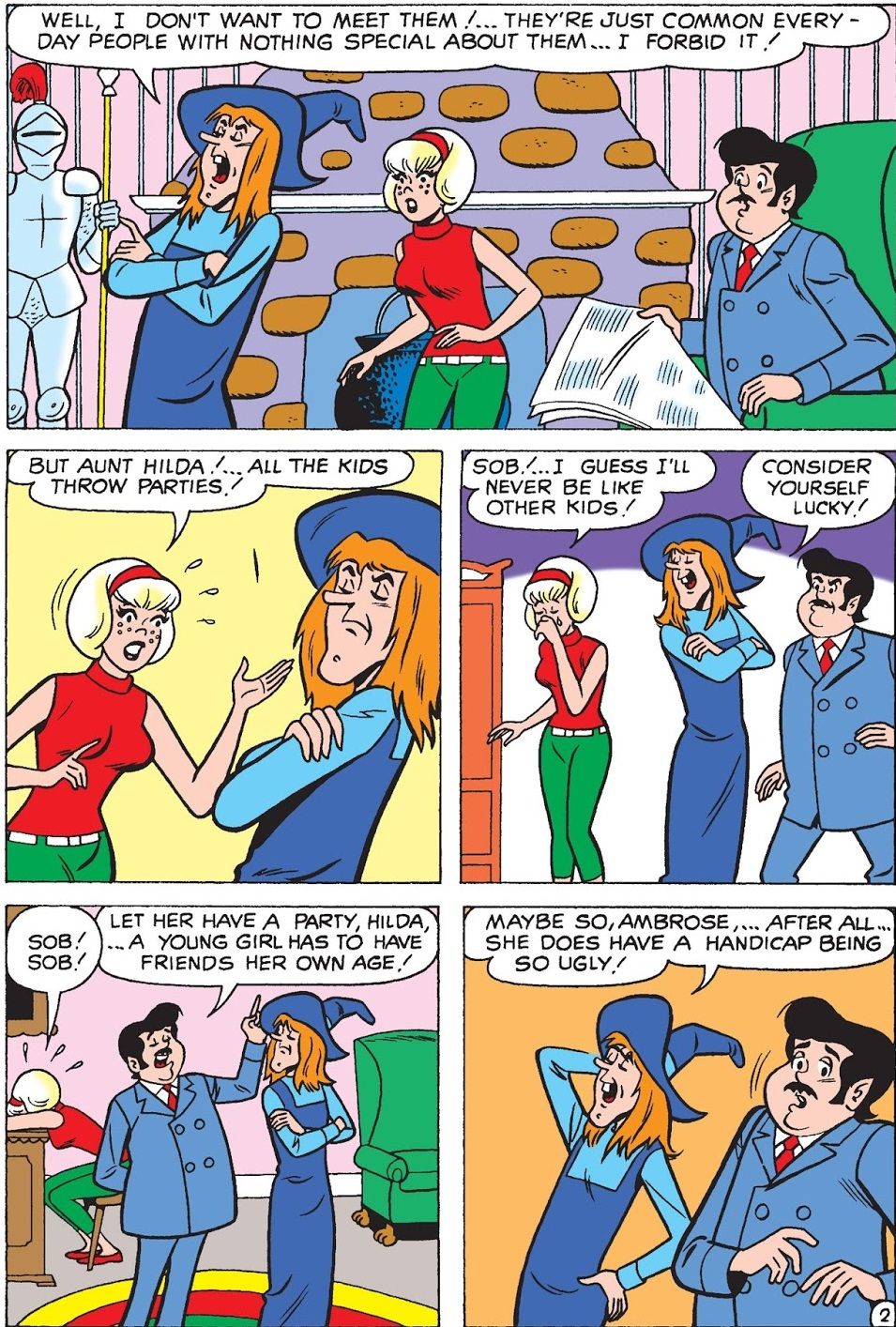 How the Archie Show Led To Sabrina Being Integrated Into the Archie Comics