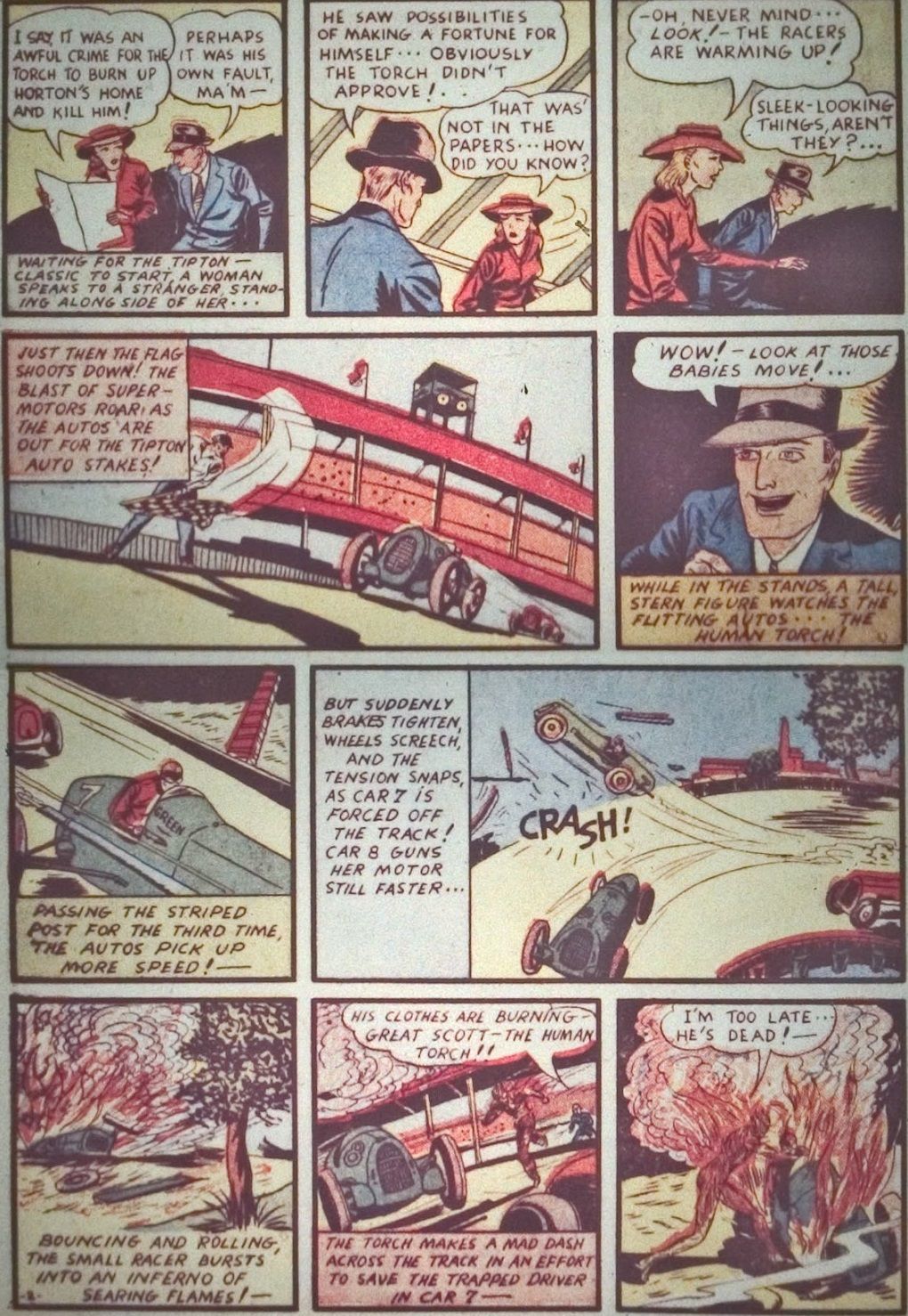 Did the Human Torch Really Kill His Own Creator, Professor Horton?