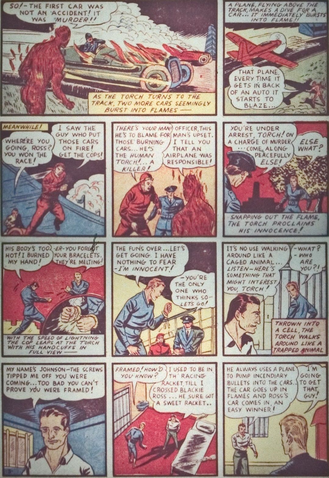 Did the Human Torch Really Kill His Own Creator, Professor Horton?