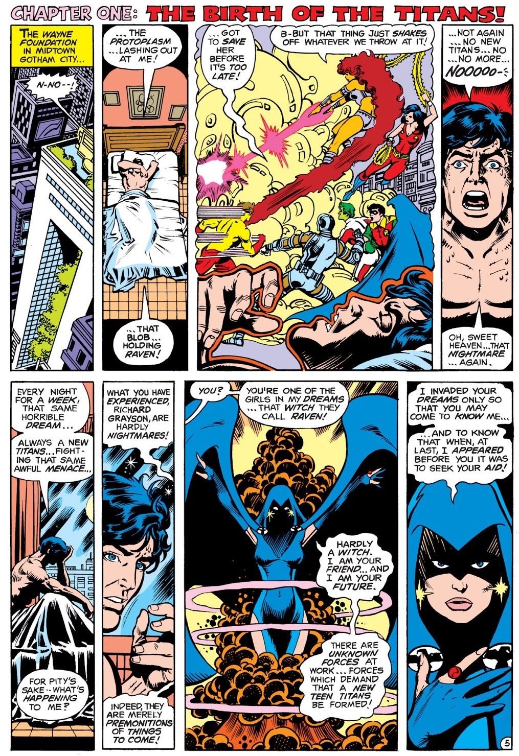 How George Perez's Changing Art Style Became a Teen Titans Plot Point