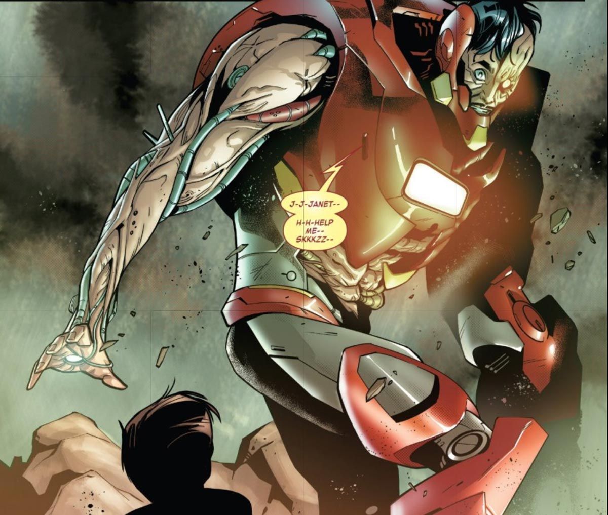 Iron Man's New 'Ultron-Buster' Armor Quickly Turns Into Body Horror