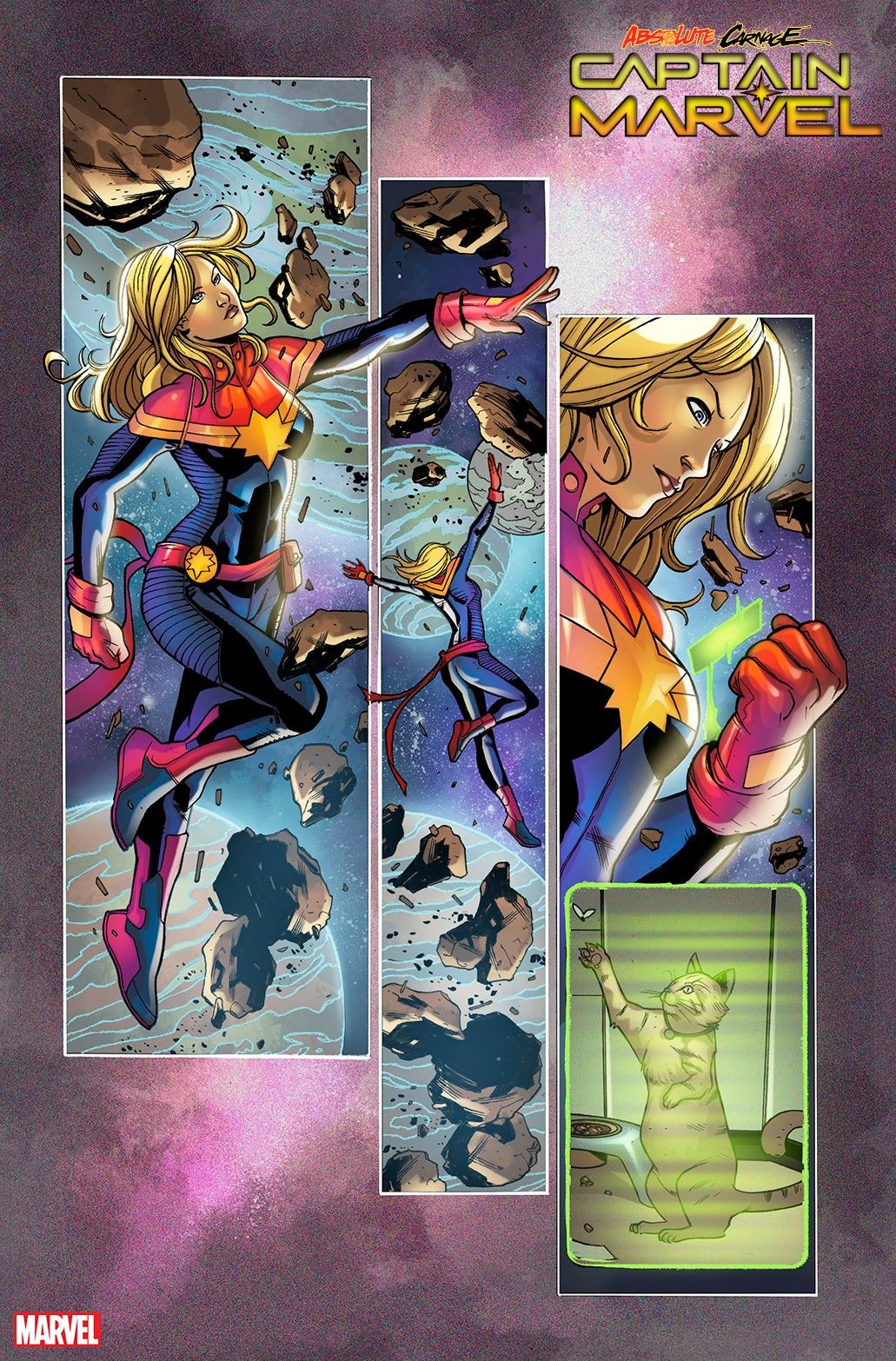 Chewie's Carnagized in First Look at Absolute Carnage: Captain Marvel #1