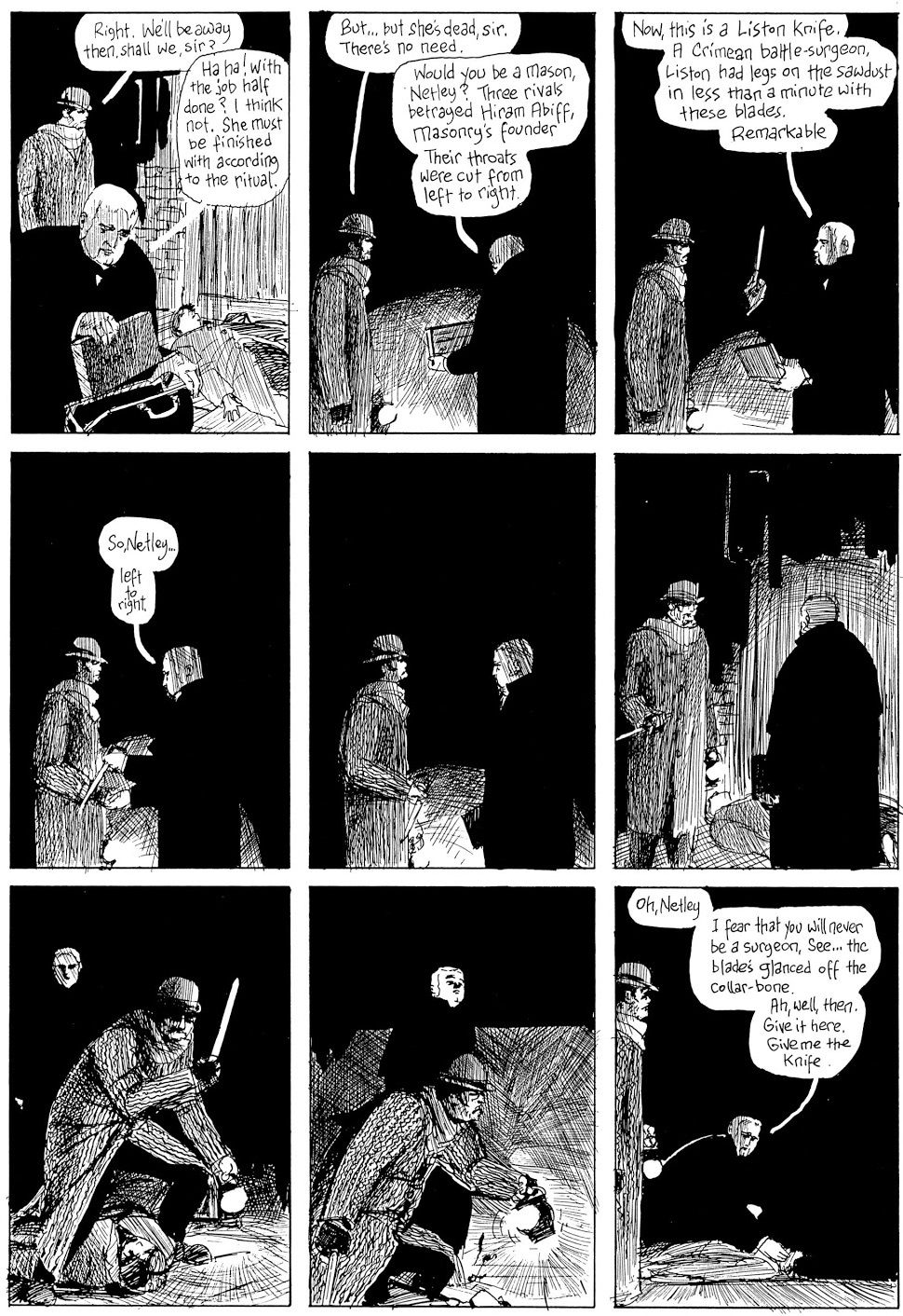 The Intricately Detailed Horror of Campbell and Moore's From Hell