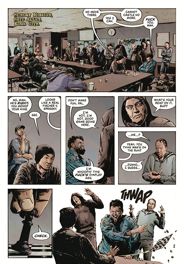 EXCLUSIVE: Big Head Commits a Brutal Murder in The Mask Comic