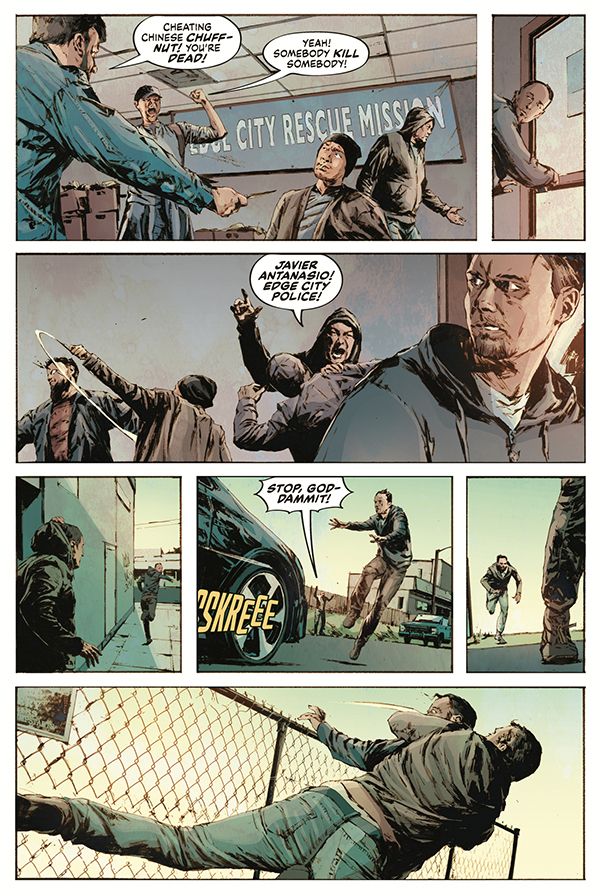 EXCLUSIVE: Big Head Commits a Brutal Murder in The Mask Comic