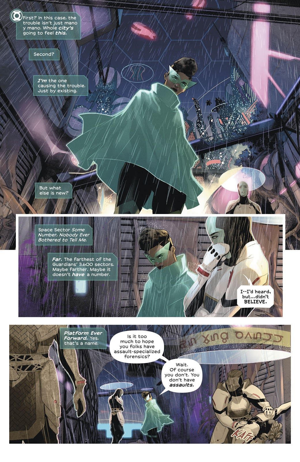 Far Sector Provides a Distinctively Alien World in the DC Universe