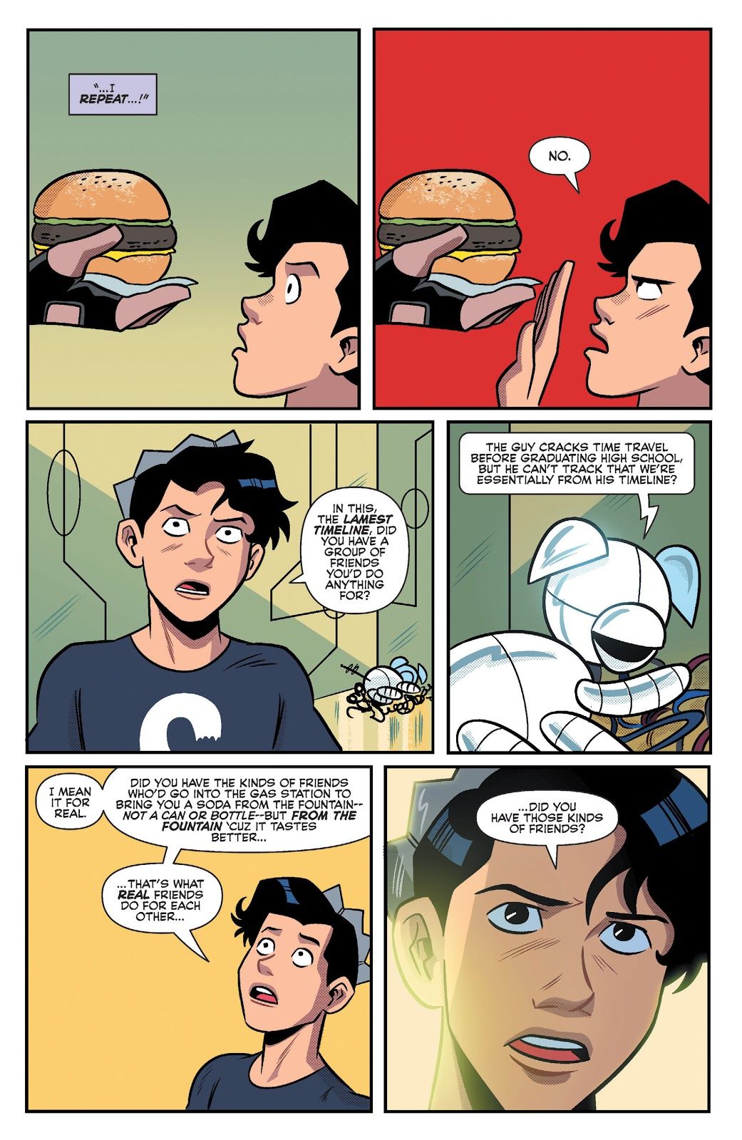 Friendship Is the Adorable Center of Jughead Time Police