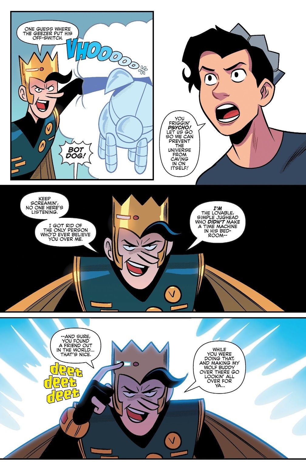 Friendship Is the Adorable Center of Jughead Time Police