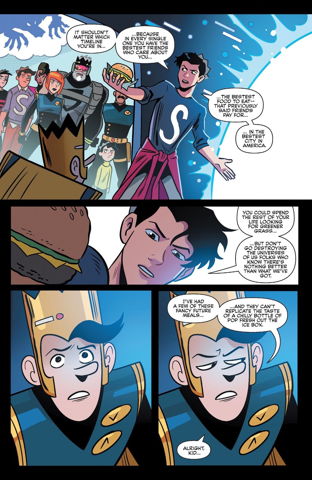 Friendship Is the Adorable Center of Jughead Time Police