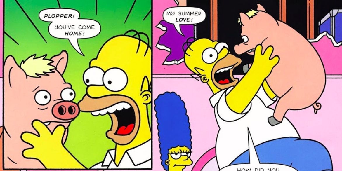 The Simpsons: 10 Funniest Comic Issues, Ranked