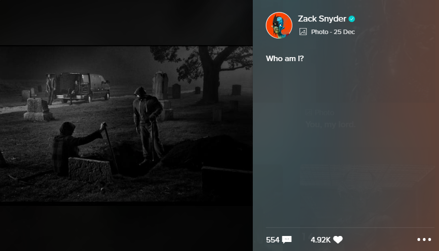 Zack Snyder Shares Images from Justice League Cut Scenes