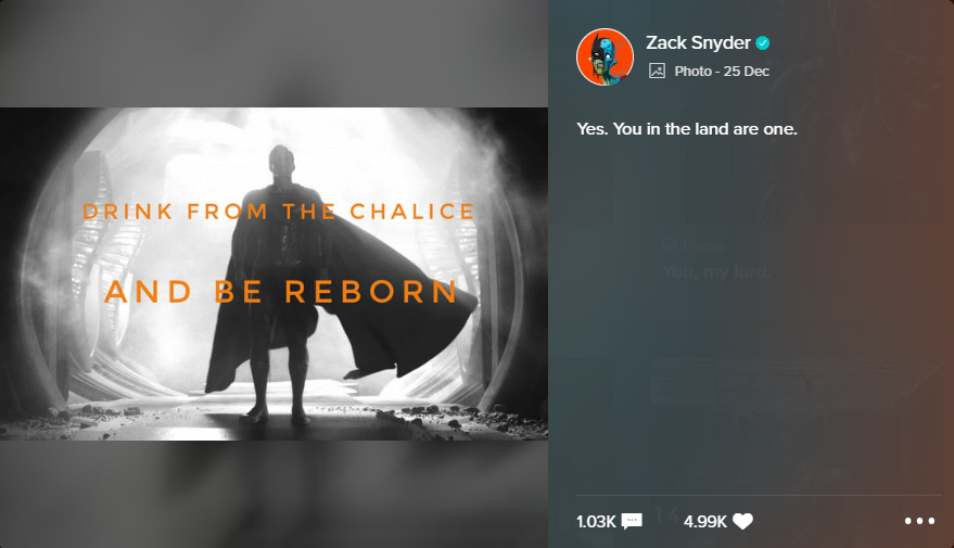 Zack Snyder Shares Images from Justice League Cut Scenes