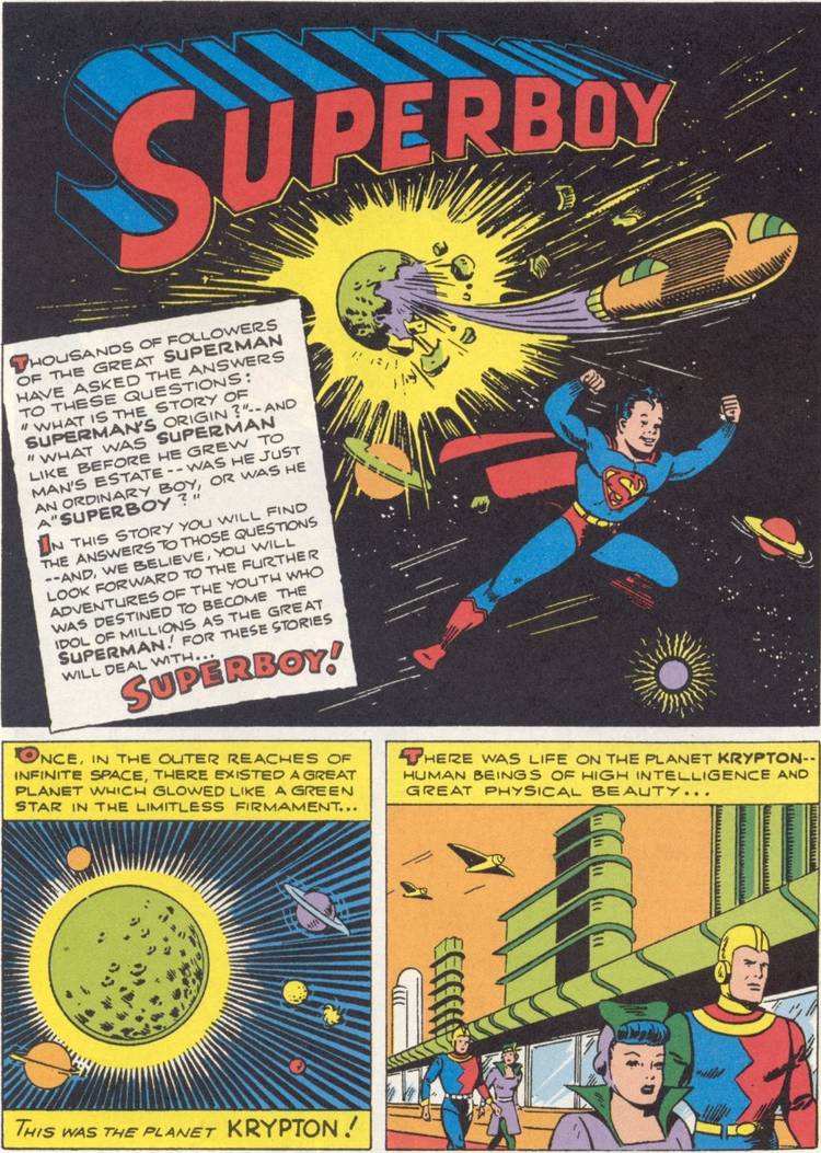 Look Back: Superboy Flies Into the Comics For the First Time!