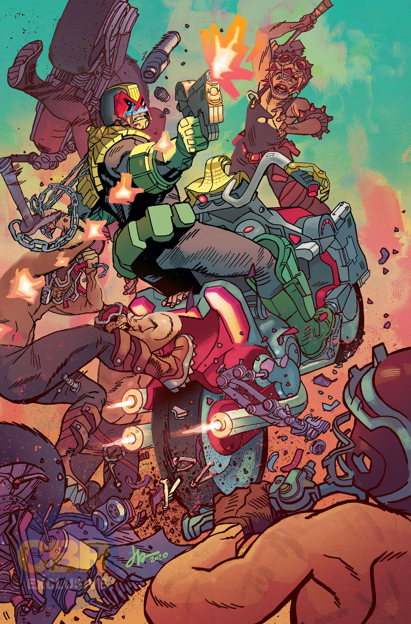 2000 AD's Updated Logo Graces Jason Latour 'Best of' Cover Art (Exclusive)