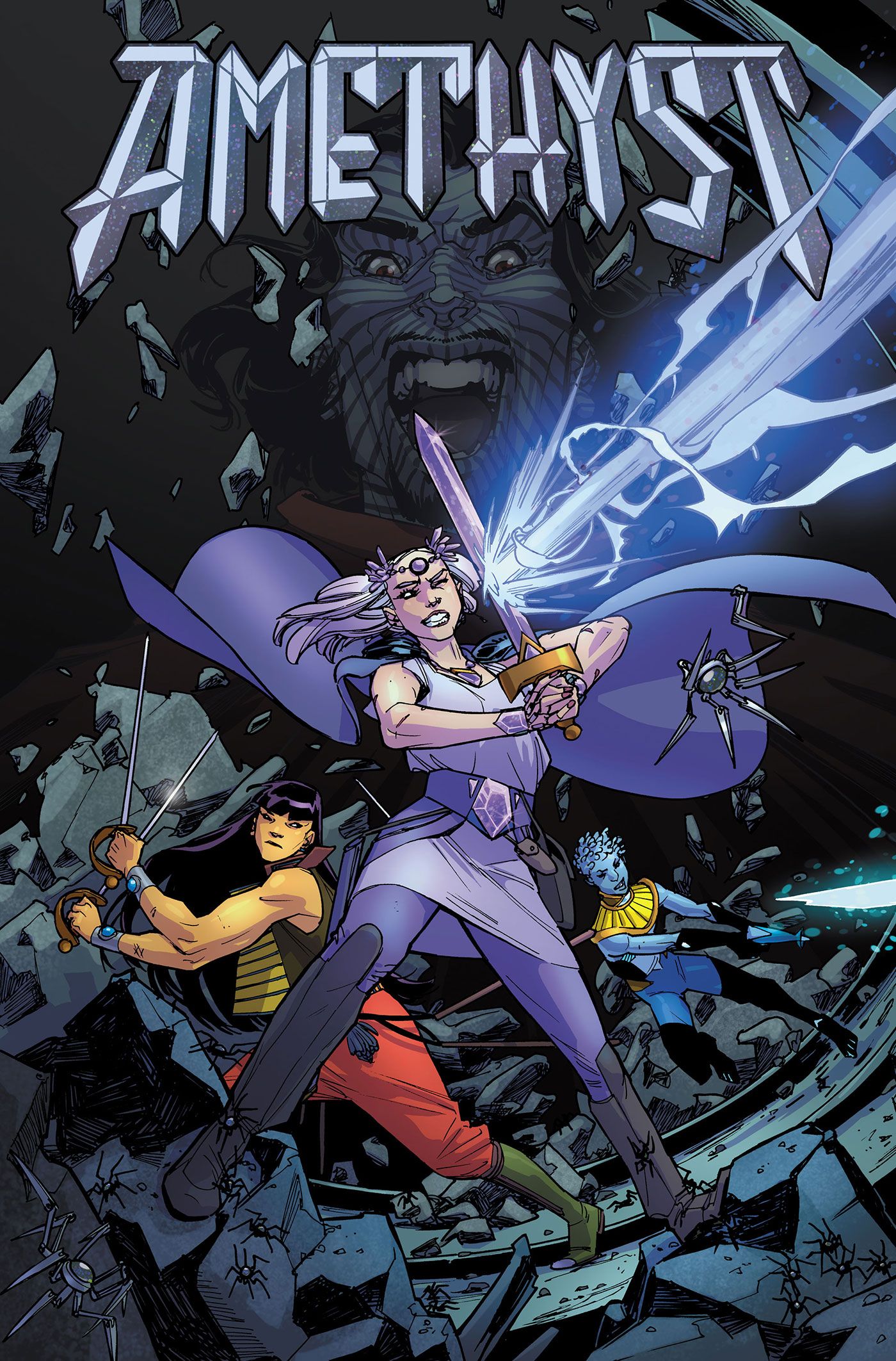 DC Releases Amy Reeder's Covers For Amethyst #3-6