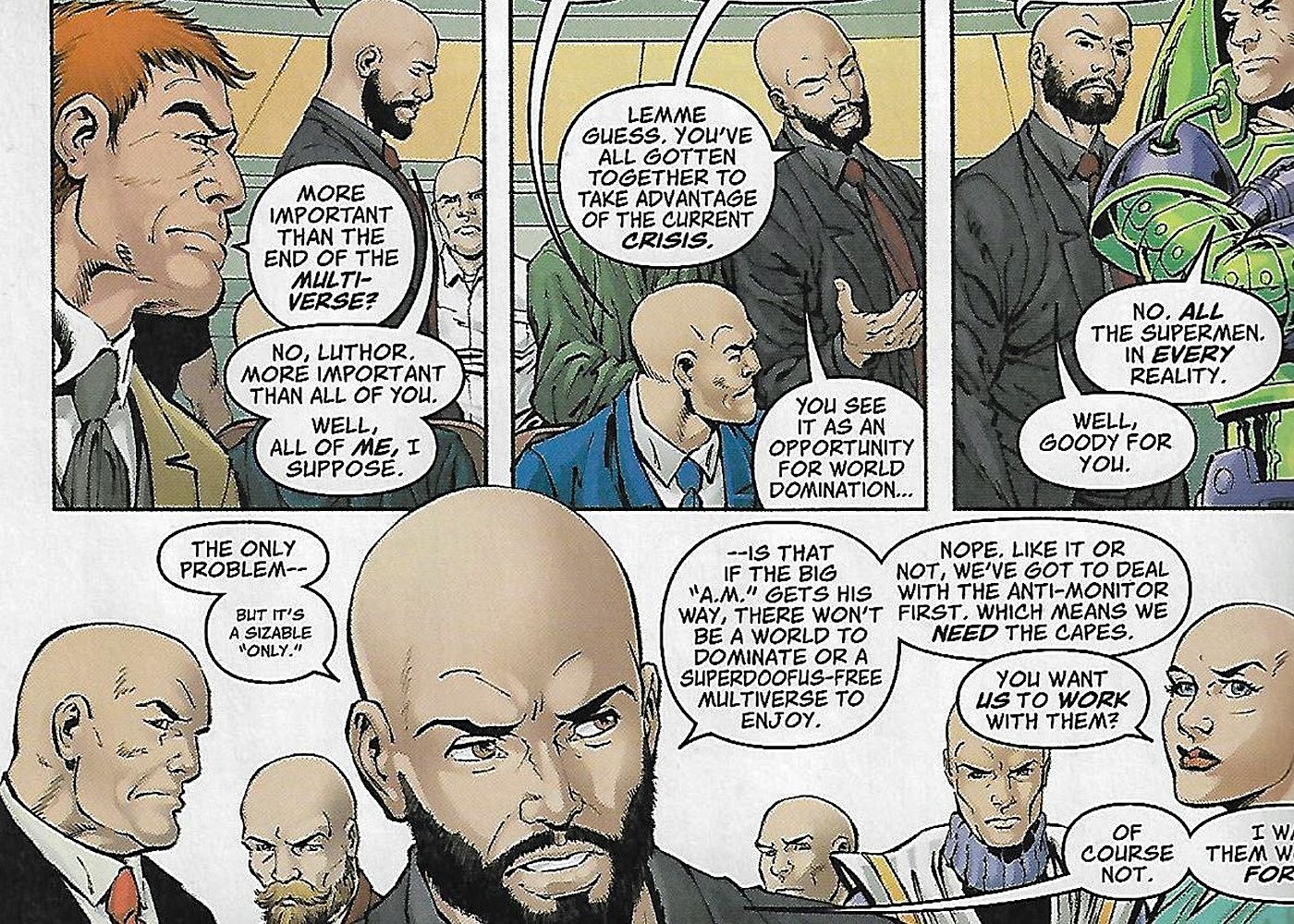 Crisis: Every Lex on the Council of Luthors, Explained