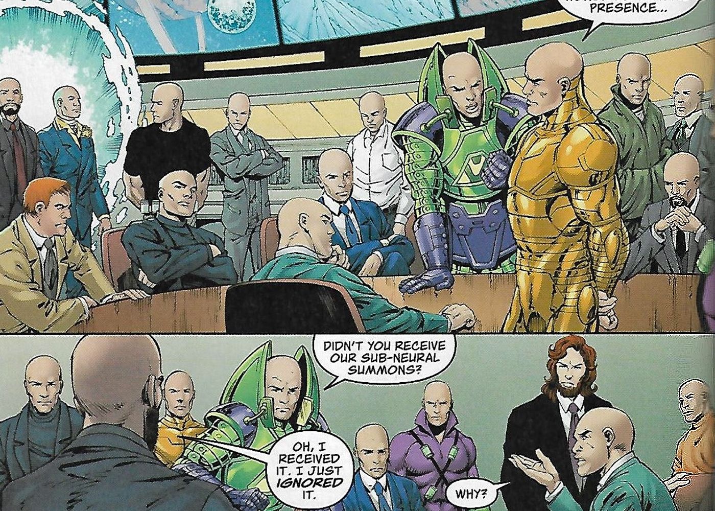 Crisis: Every Lex on the Council of Luthors, Explained