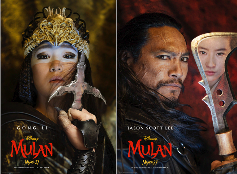 Mulan Character Posters Reveal New Look at the Film's Cast