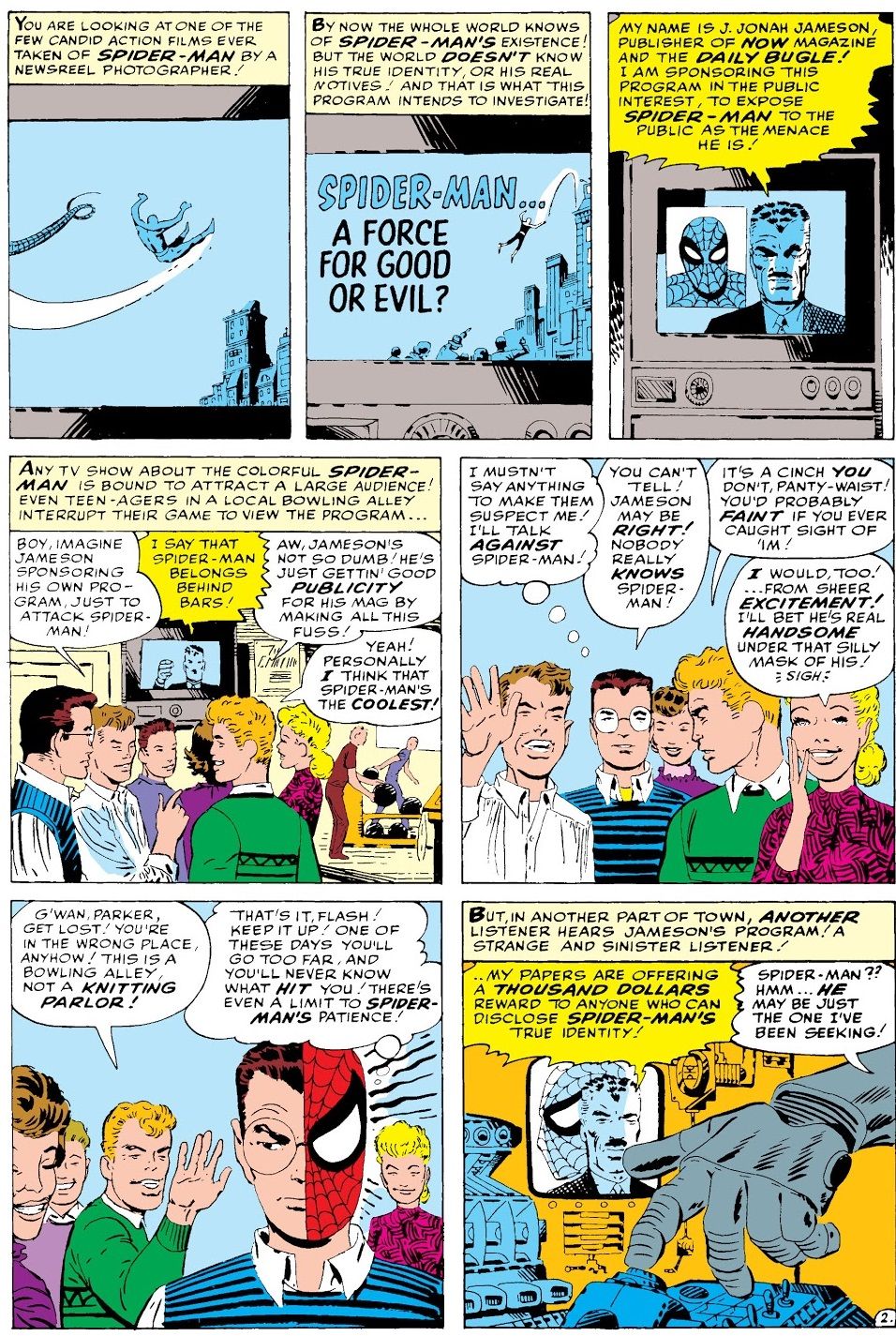 The Great 'Was Flash Thompson A Bully?' Debate of 1985-86