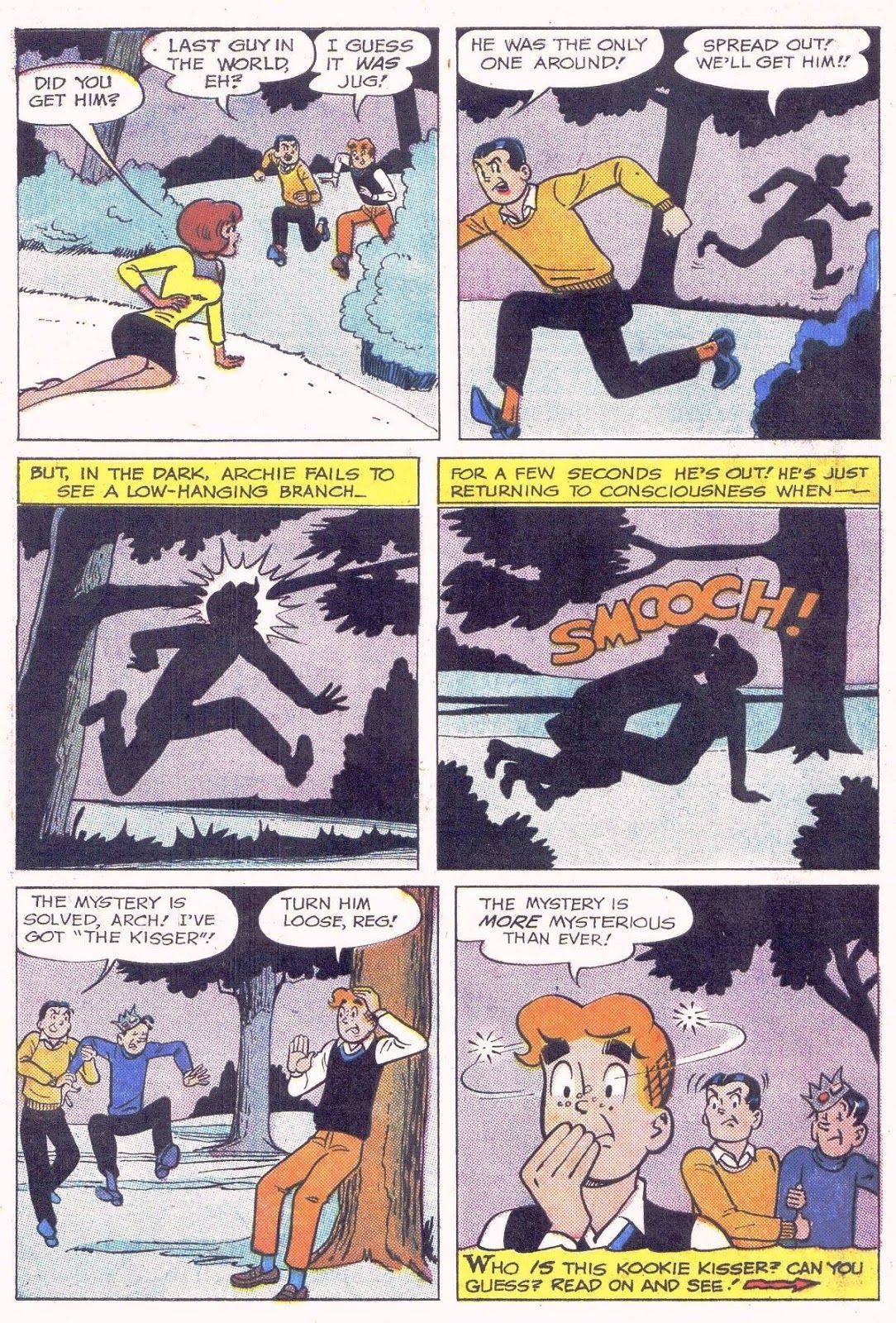 That Time Betty Kissed Veronica and Midge As Part of a Plot to Kiss Archie