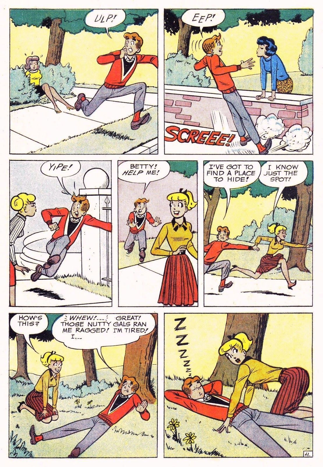 That Time Betty Kissed Veronica And Midge As Part Of A Plot To Kiss Archie