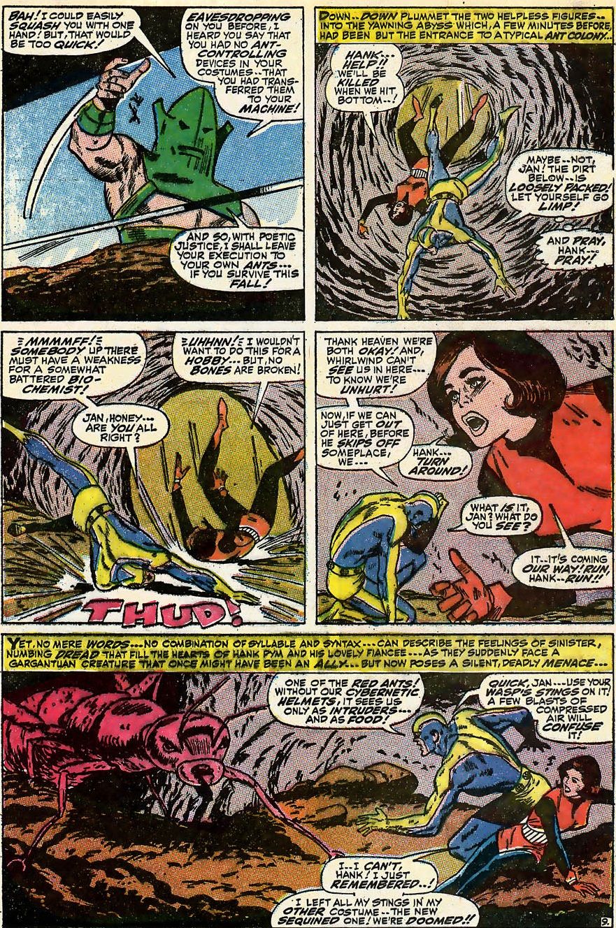 Goliath Diversifies the Avengers' Power Sets By Becoming Ant-Man Again!