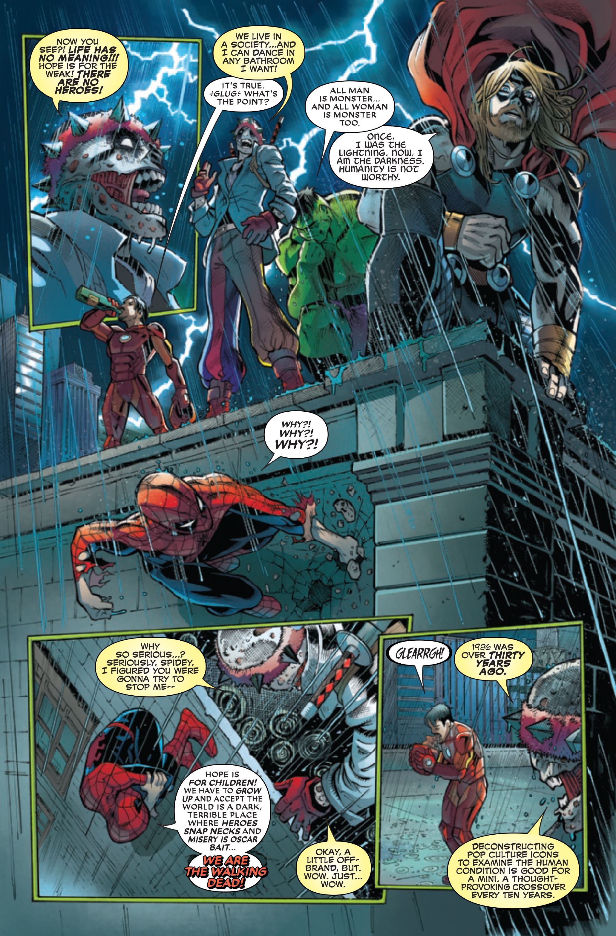 Deadpool Takes Shots At Joker, The Walking Dead and the DC Universe