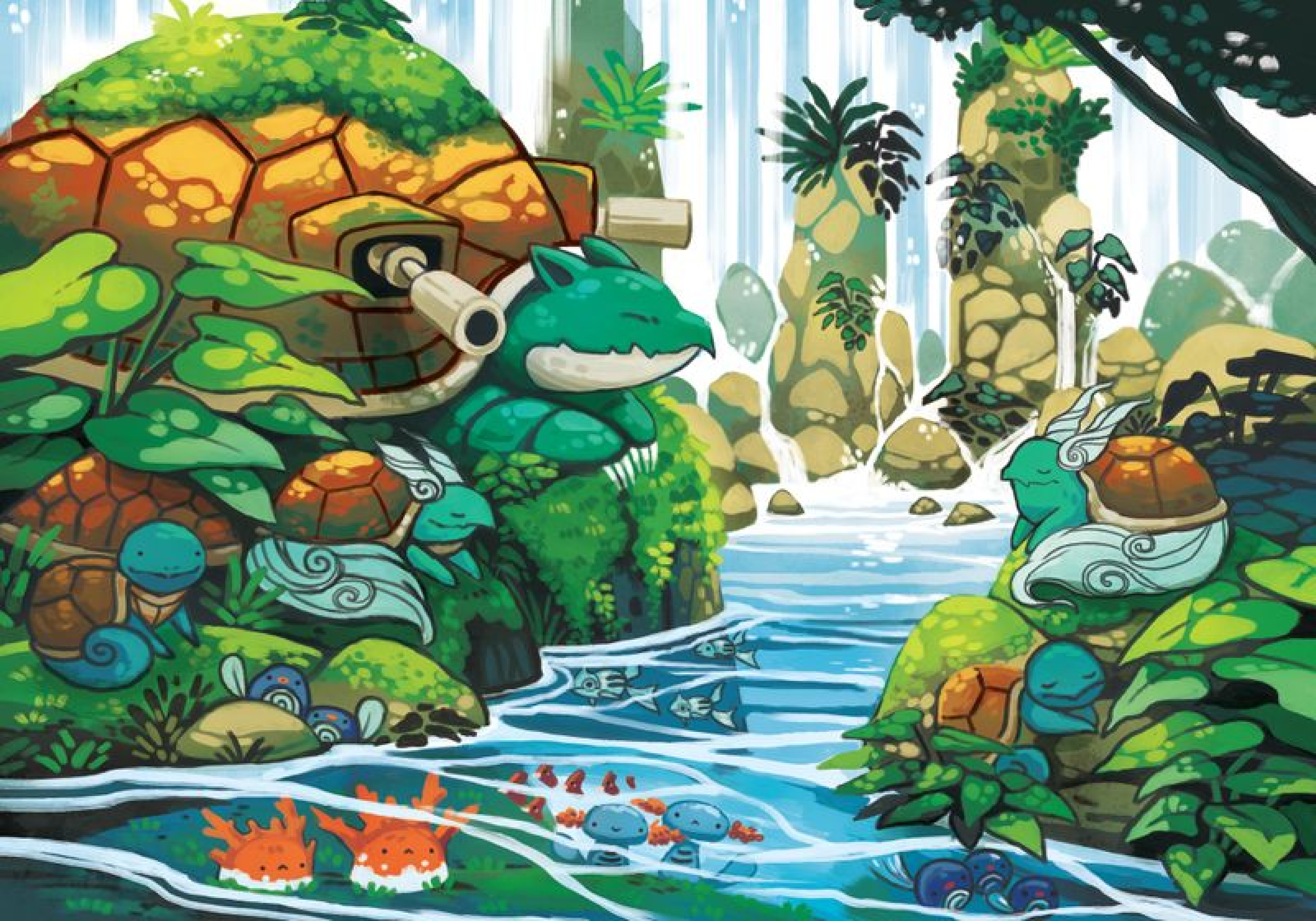 Pokémon: 10 Pieces Of Water Pokémon Fan Art We Love
