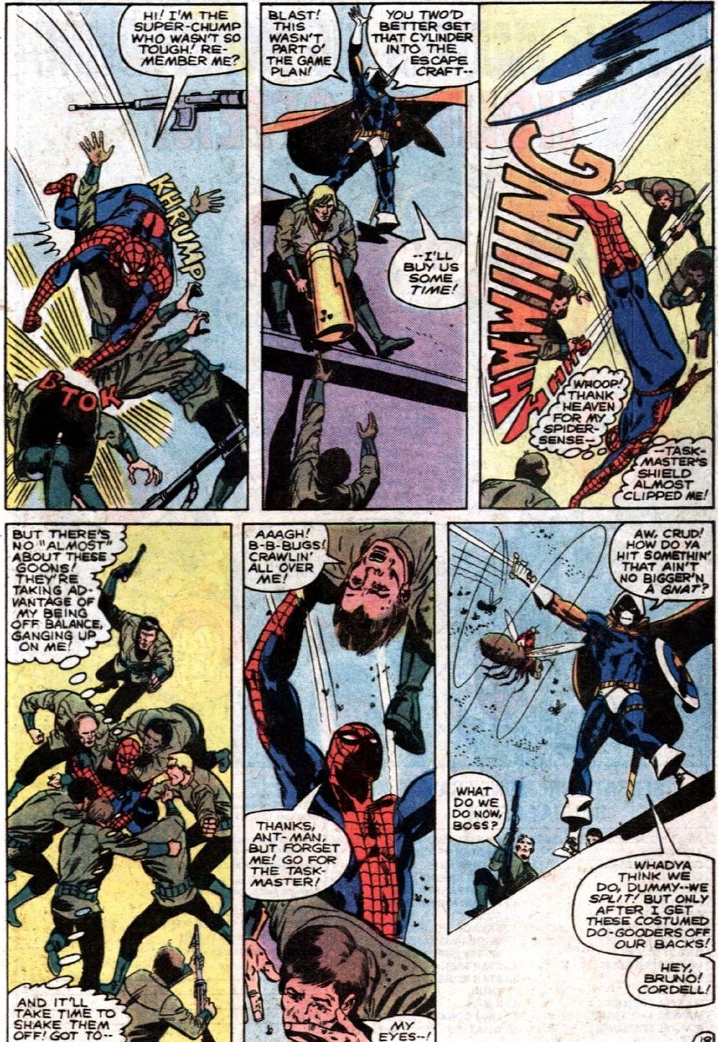 When Was the Taskmaster First Actually Captured?