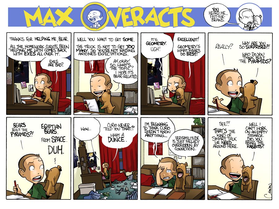 Max Overacts Hopes to Return to Print With Another Charming Collection