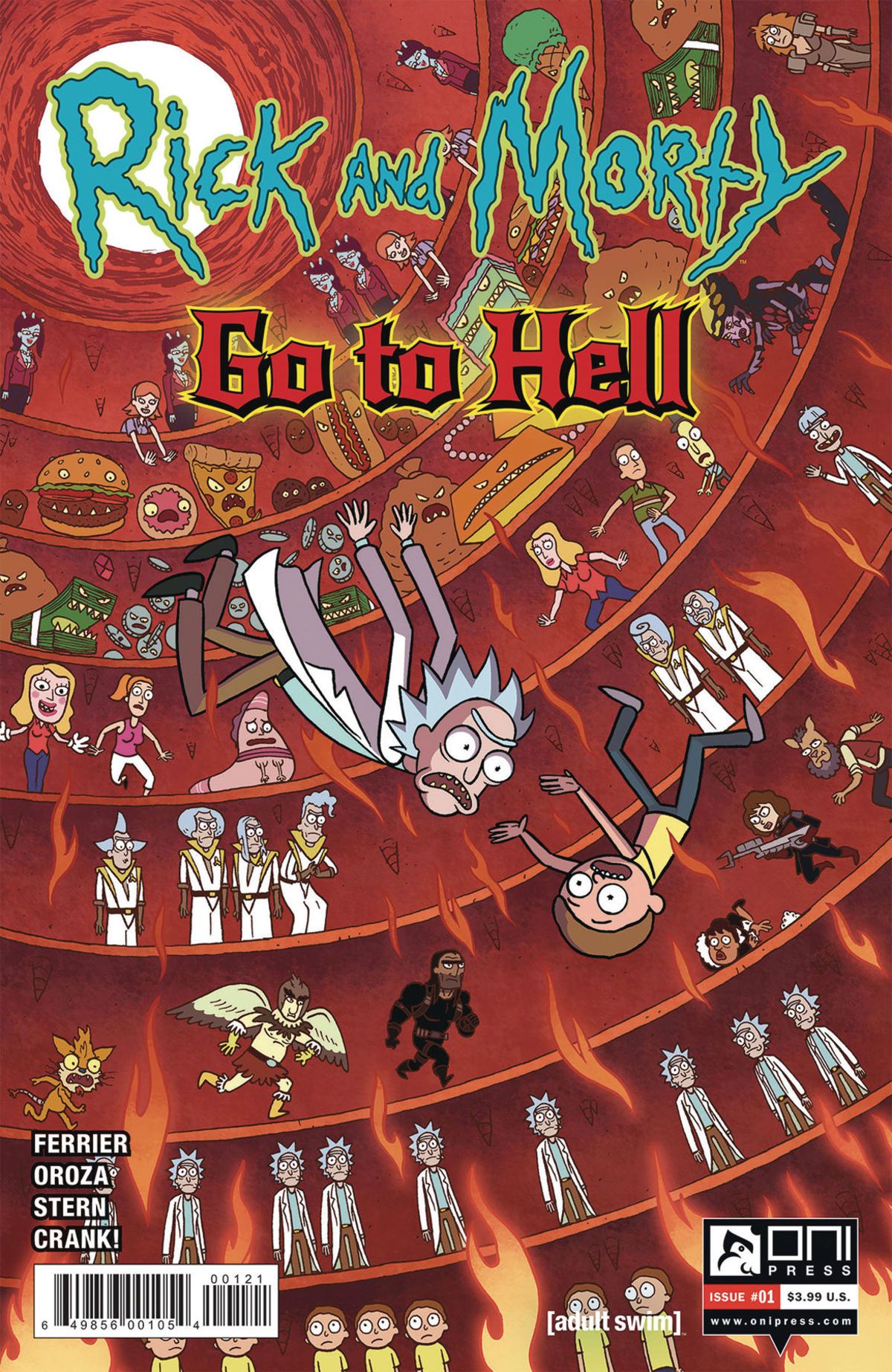 Rick and Morty Go to Hell and Meet the Council of Ricks in New Comics