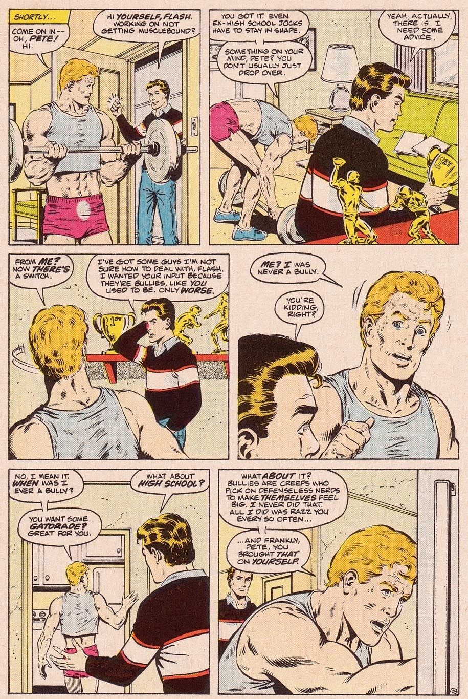 The Great 'Was Flash Thompson A Bully?' Debate of 1985-86