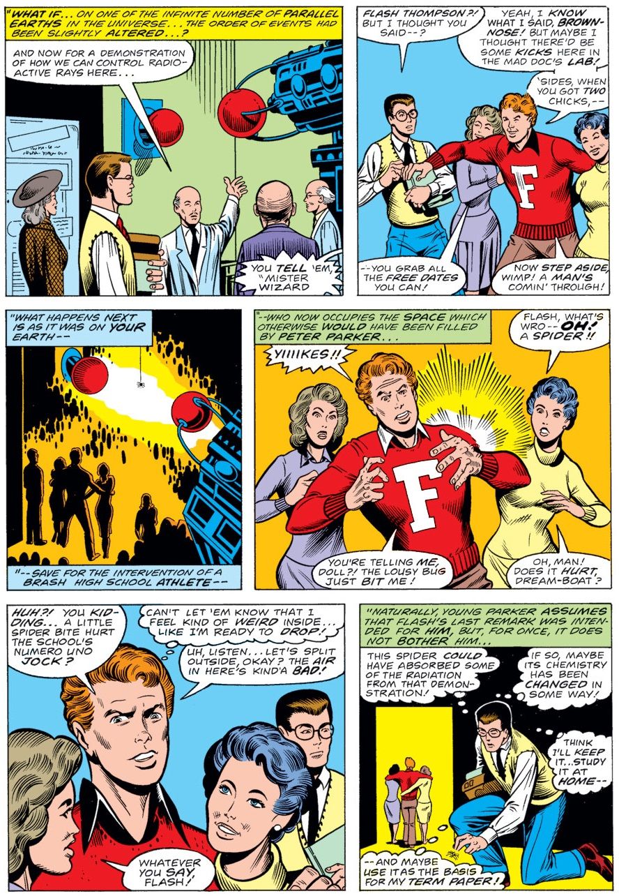 How Crazy Would It Be If the Spider That Bit Peter Parker Bit Someone Else?