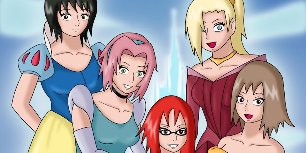 10 Naruto Characters Reimagined As Disney Characters In Fan Art