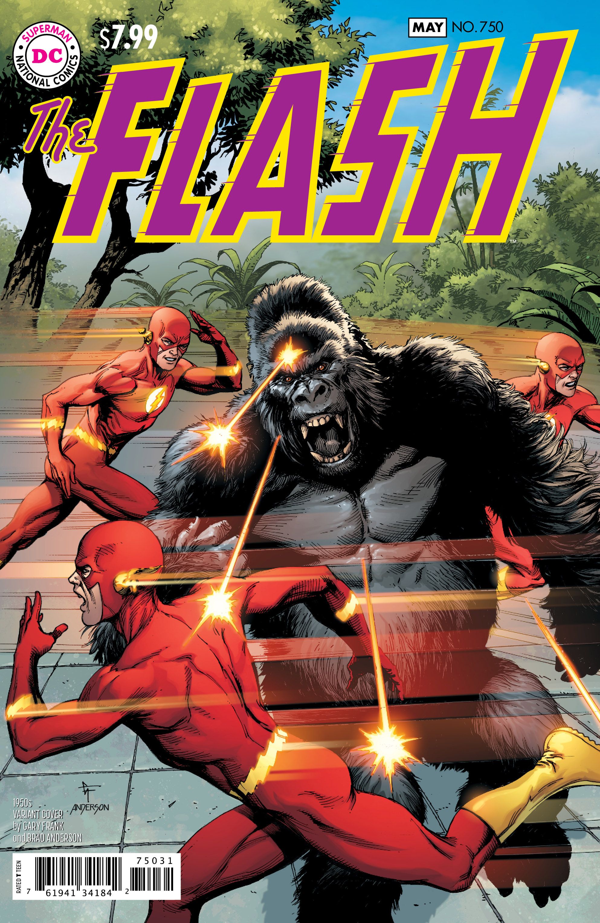 The Flash #750 Debuts Decade Variants By Lee, Frank & More