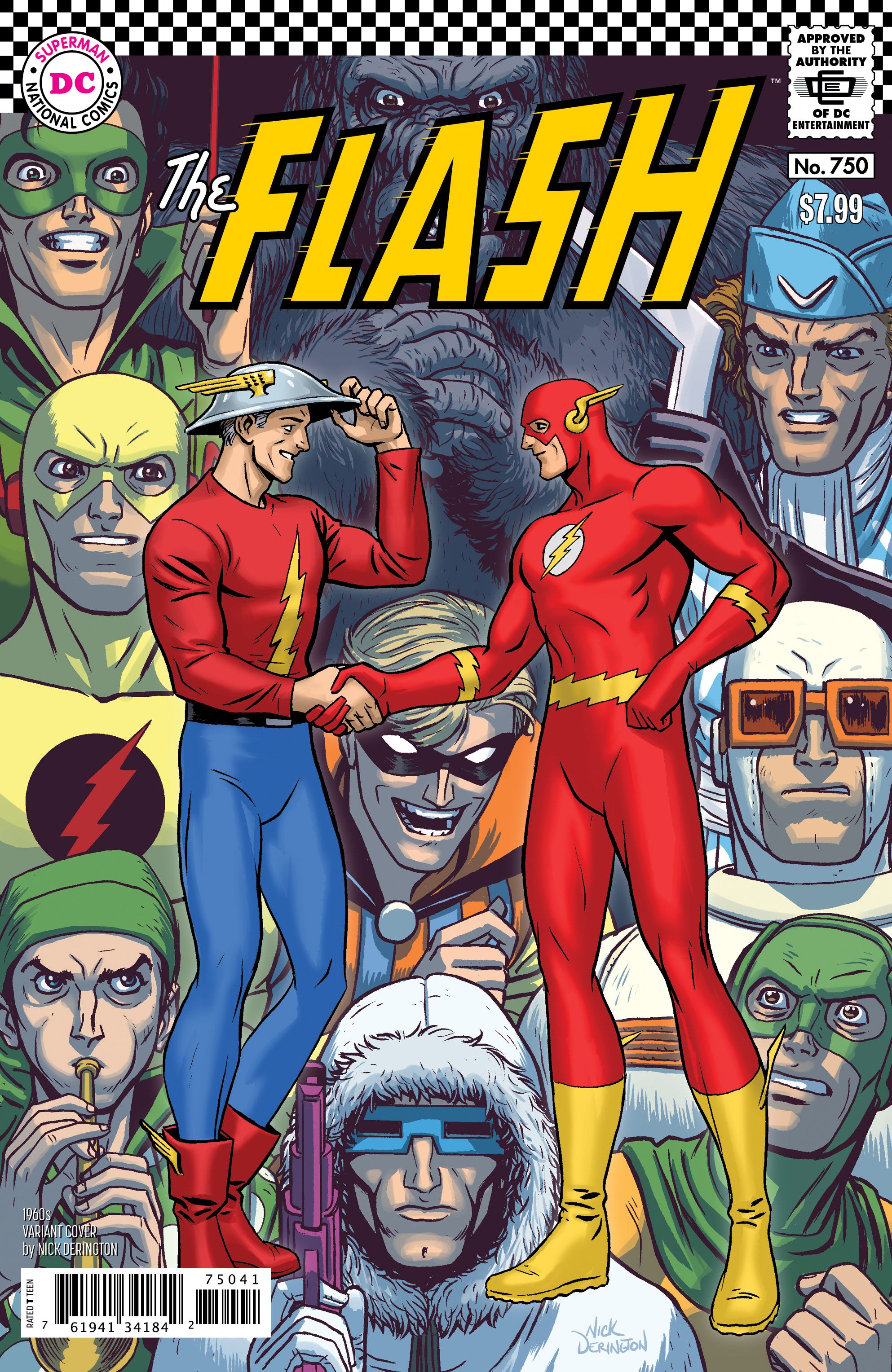 The Flash #750 Debuts Decade Variants By Lee, Frank & More