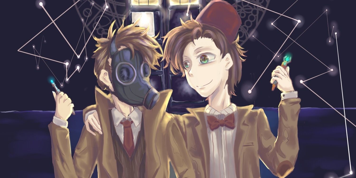 10 Fan Art Images Of Doctor Who Characters Reimagined In Anime Style