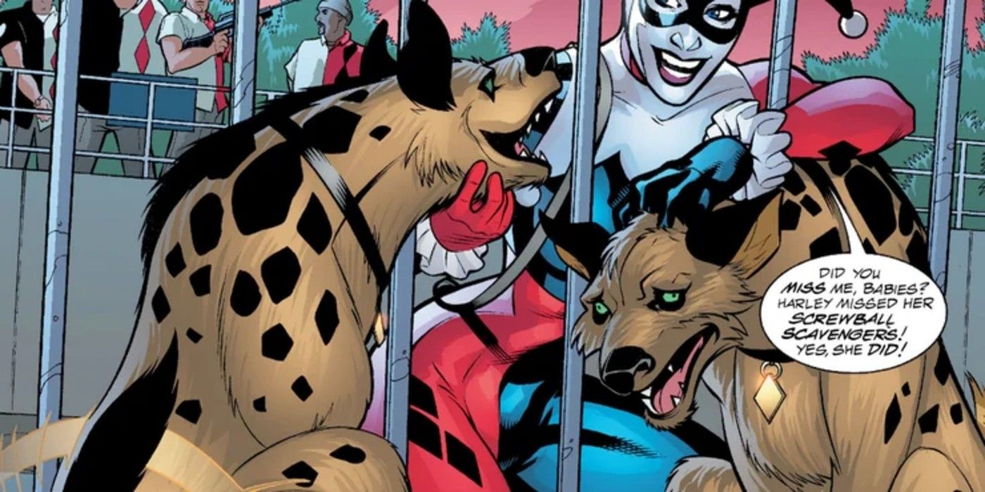 DC: 10 Things You Didn’t Know About Harley Quinn’s Pet Hyenas