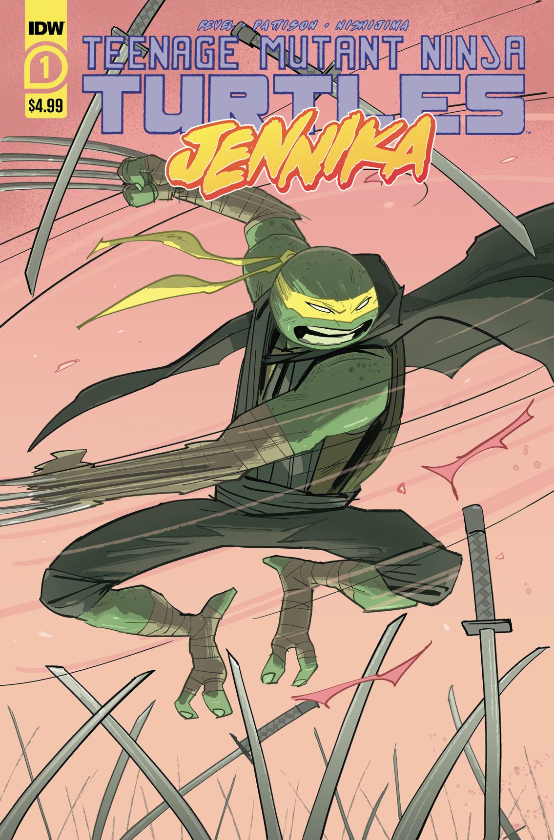 REVIEW: TMNT: Jennika #1 Offers a Punk-Rock Look at the Newest Hero in ...