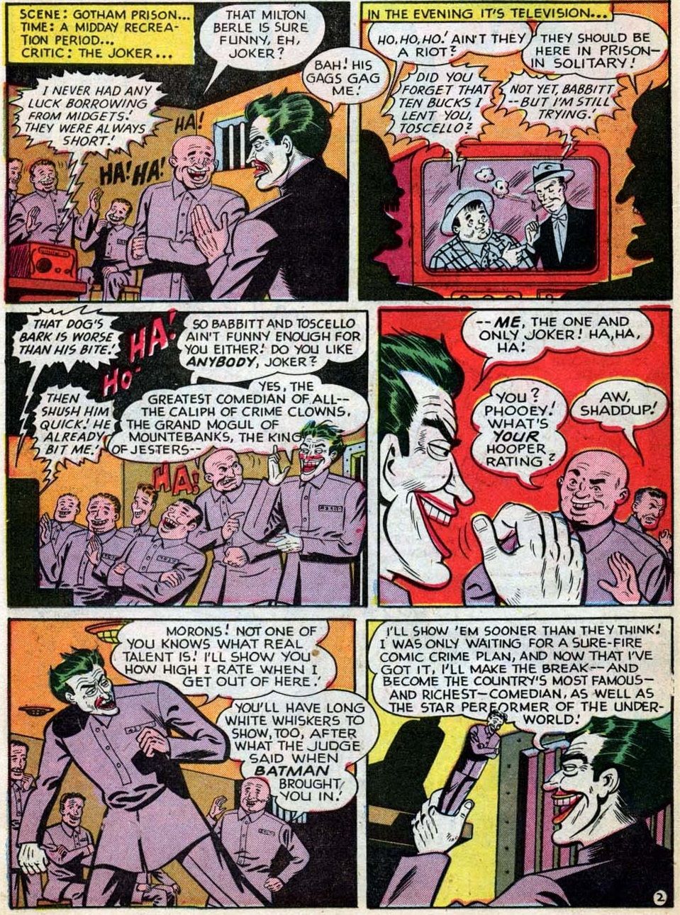 When Joker Tried to Prove He Was Funnier Than Bob Hope And Charlie Chaplin!
