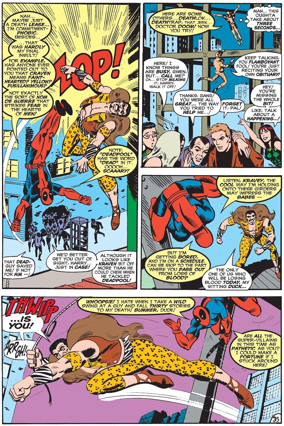 How Joe Kelly and Pete Woods Had Deadpool Pull a Forrest Gump