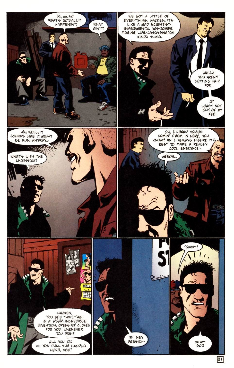 Garth Ennis and John McCrea Take Zombie Violence to the Extreme in Hitman