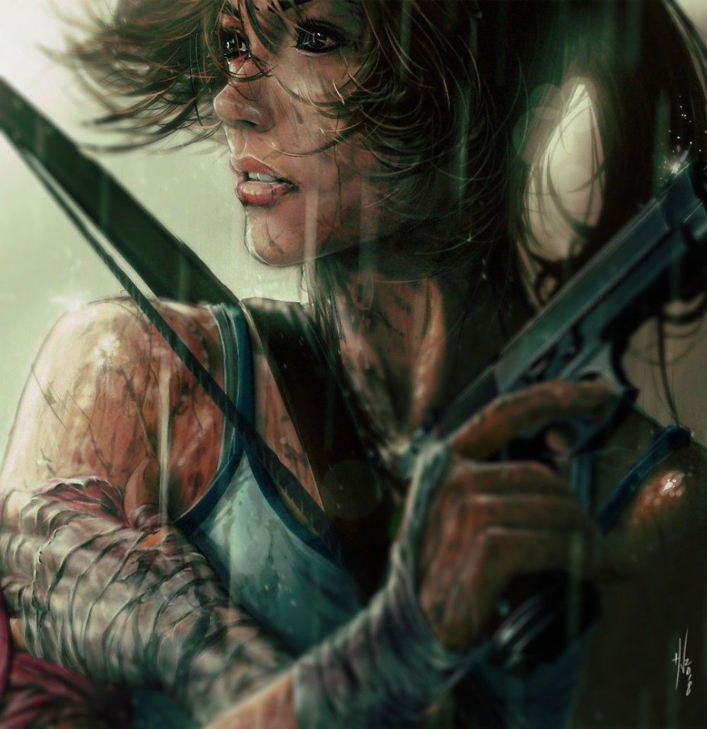 10 Pieces Of Lara Croft Fan Art That Prove She's The Best Relic Hunter