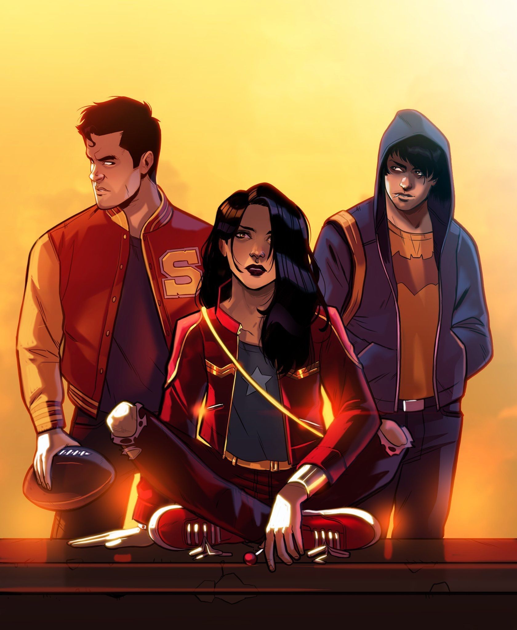 10 Fan Art Pieces Of DC Characters Re-imagined As Teenagers