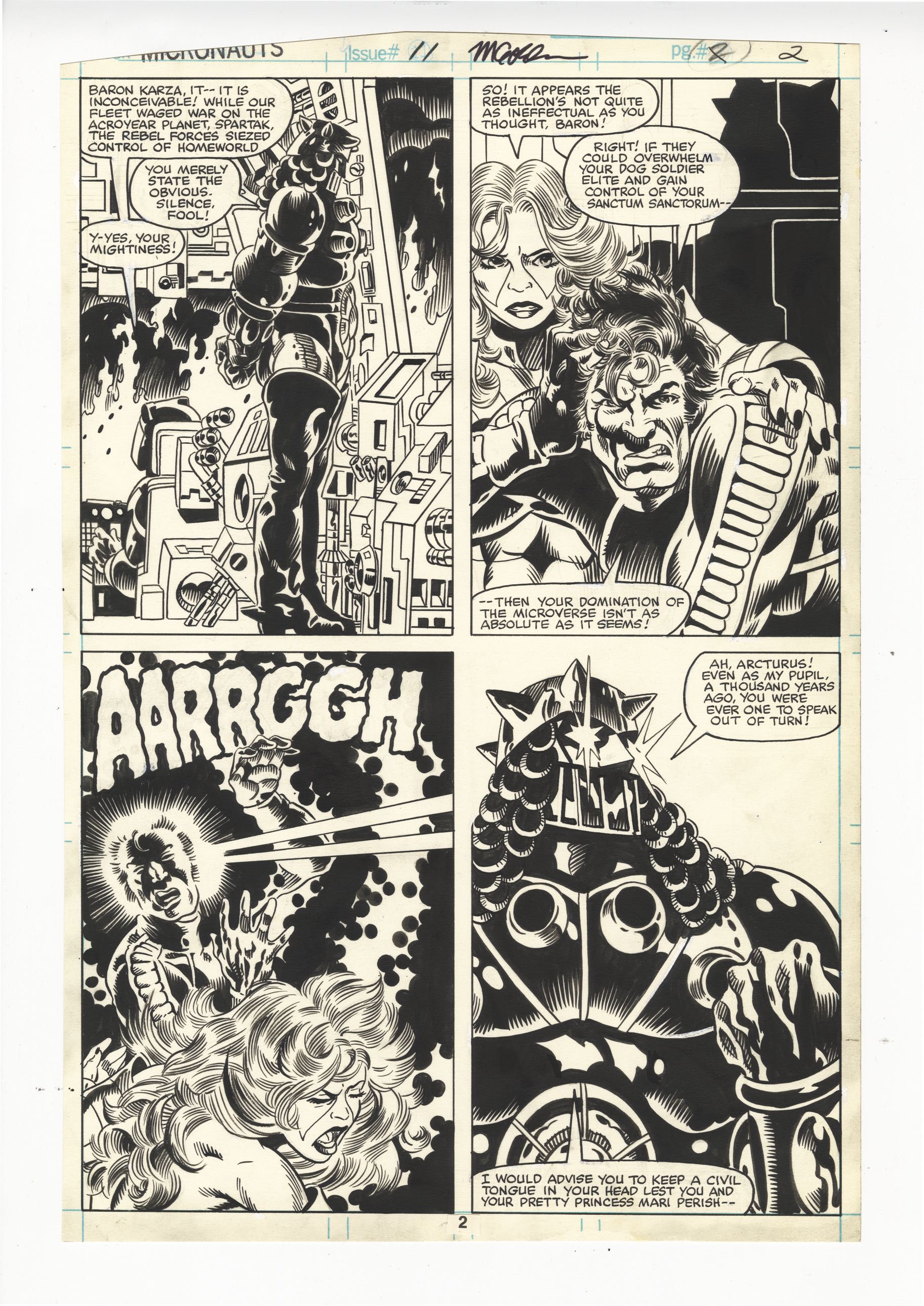 IDW to Release Michael Golden’s Micronauts Artist’s Edition