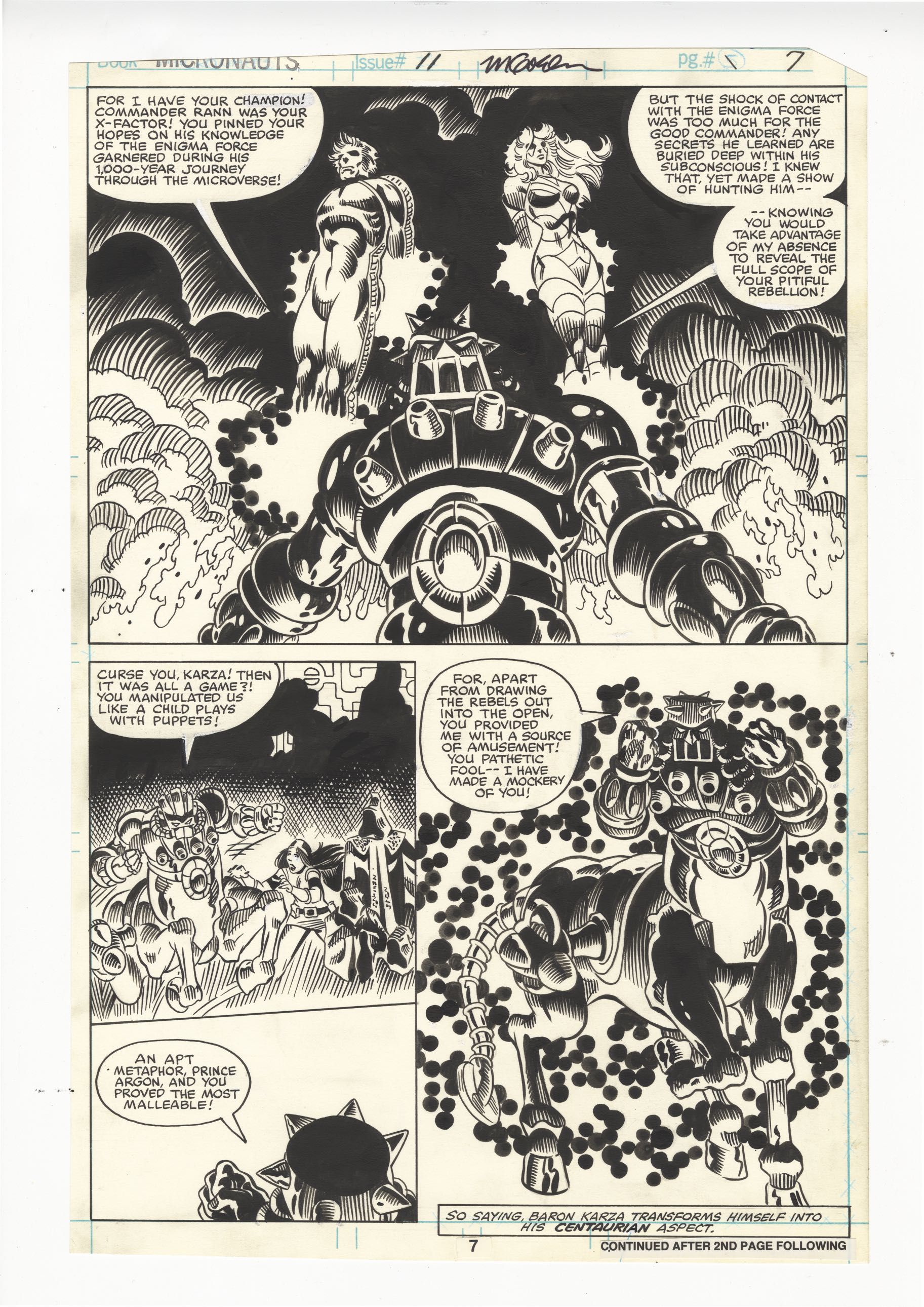 IDW to Release Michael Golden’s Micronauts Artist’s Edition