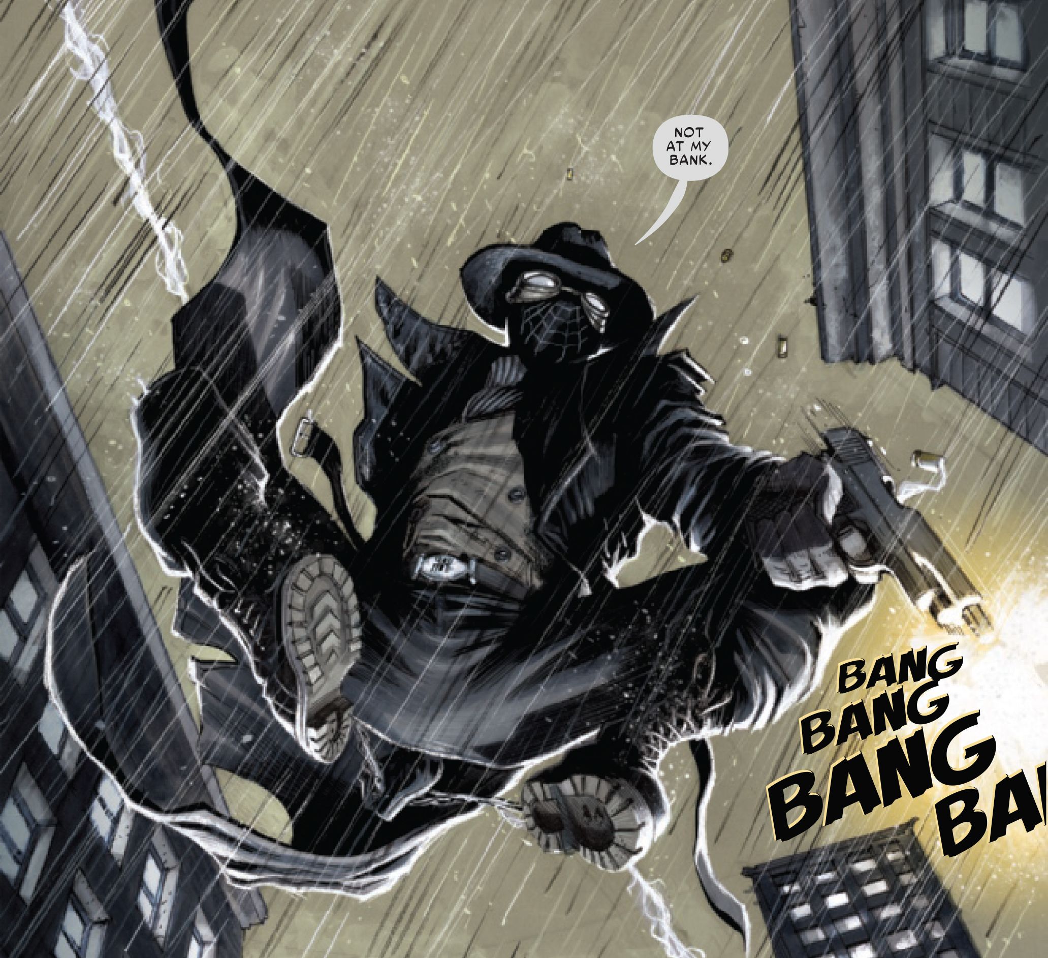 Spider Man Noir Strips