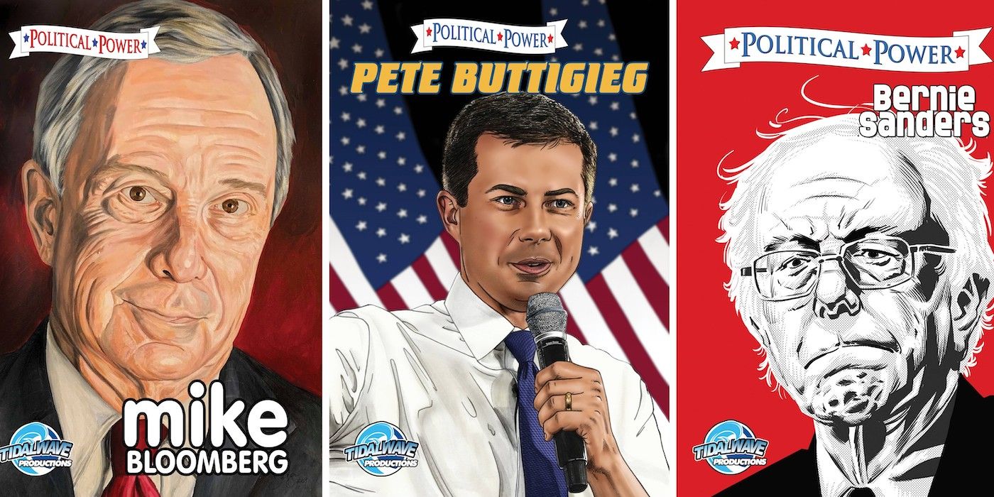 Democratic Presidential Candidates Star in Political Power Comics