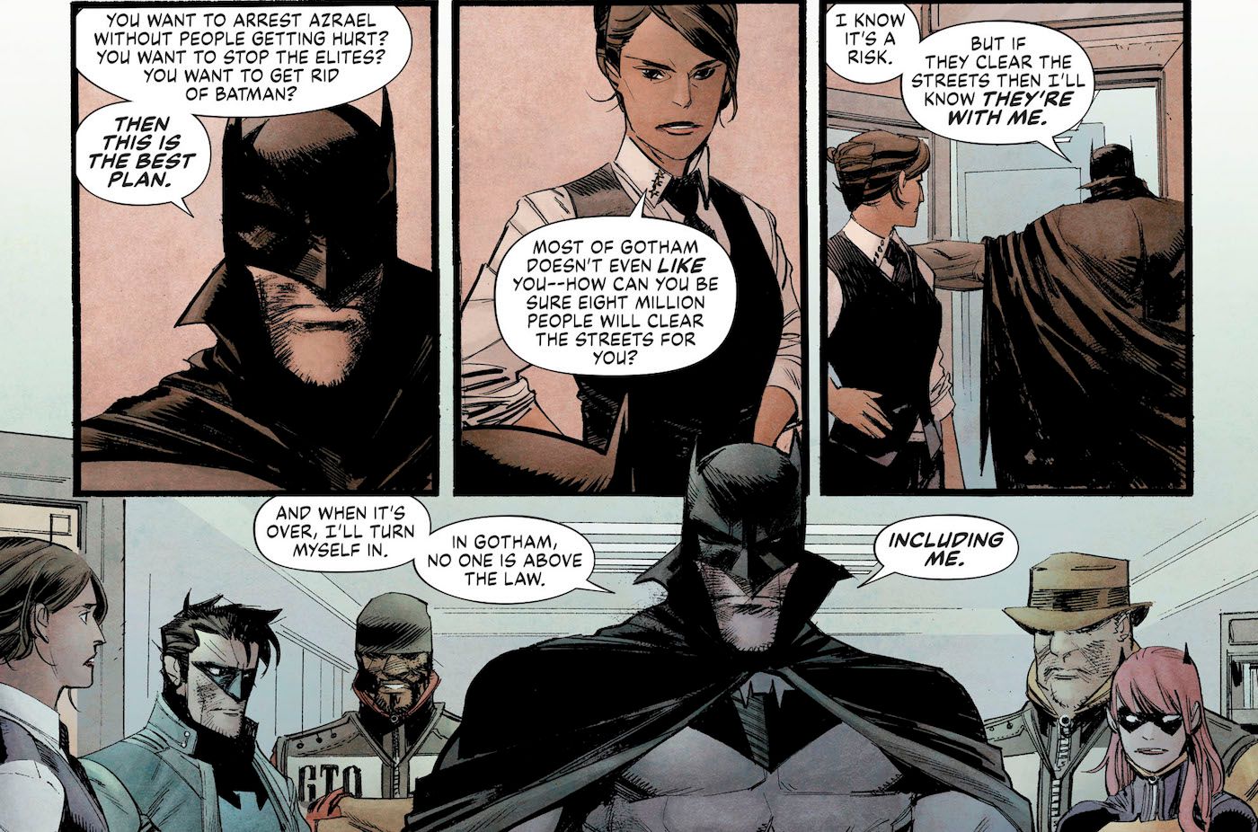 Batman: Curse of the White Knight Finally Breaks Bruce Wayne