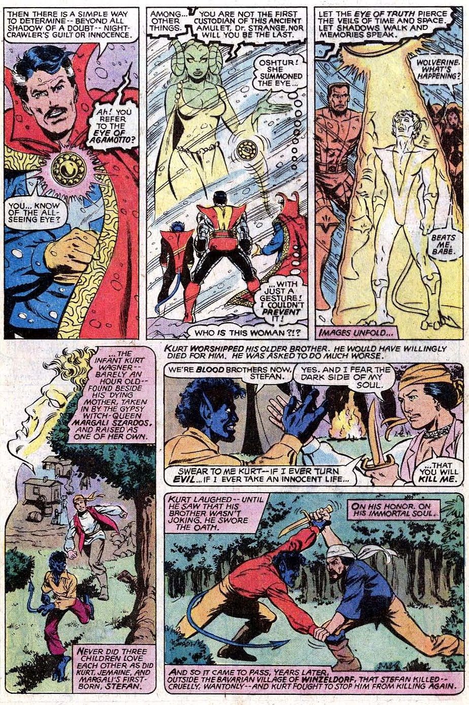 When Did Nightcrawler First Start Using a Sword?